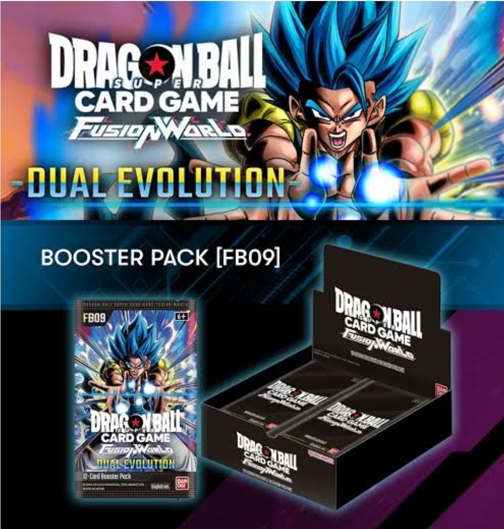 Dragonball Super Fusion FB09 Dual Evolution Booster Box Pre Order ...